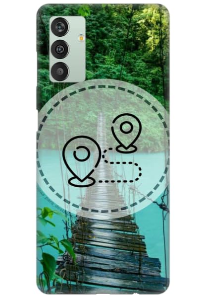 COBIERTAS Back Cover for Samsung Galaxy M13 4G Printed Back Cover Case ...