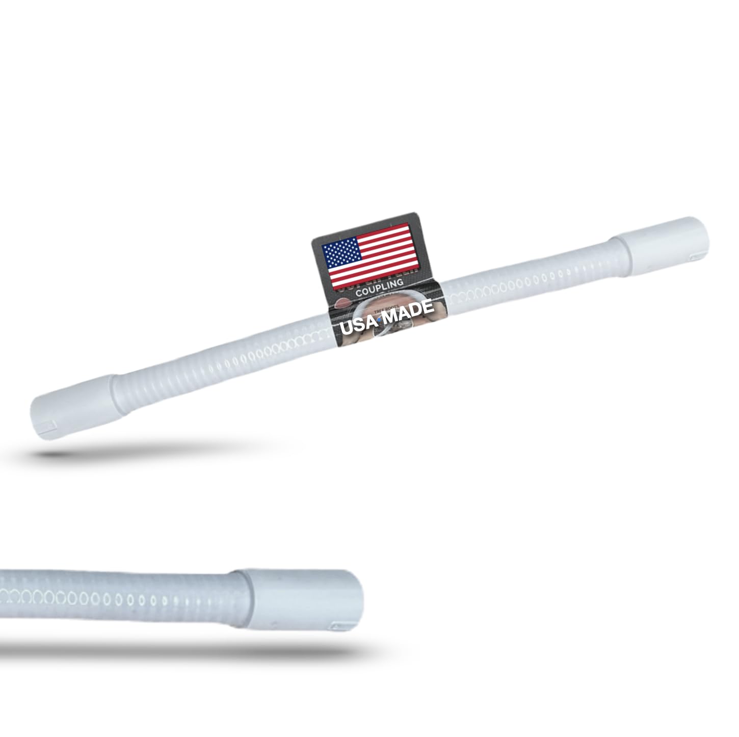 Amazon.com: USA MADE Flexible PVC Repair Coupler - PVC Bendable Repair ...