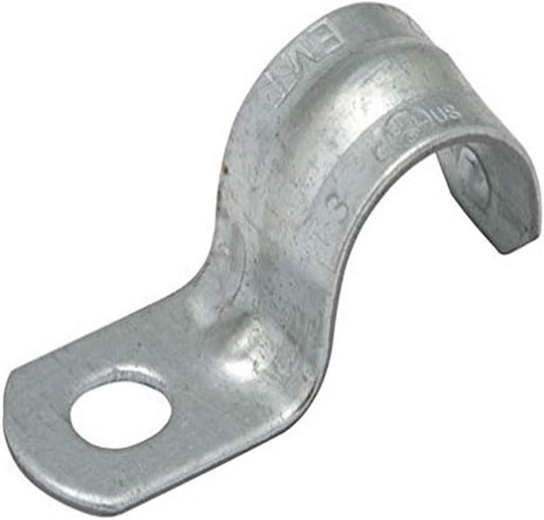 Amazon.com: Hubbell-Raco 2081 Strap, 1 Hole, 3/8" Trade Size, Steel for ...