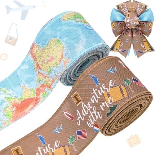 Amazon.com: Sanixin 1 Roll 10 Yards International Flags Satin Wired ...