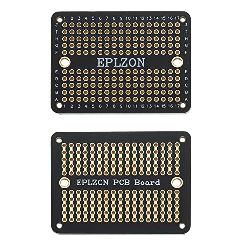 EPLZON Plated PCB Solder-able Breadboard for Electronics Projects ...