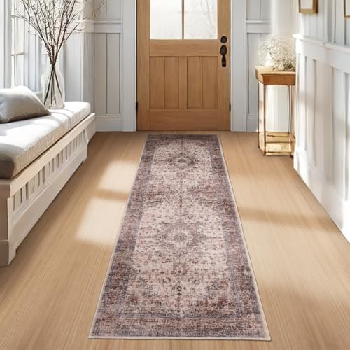 Amazon.com: Restydon Hallway Runner Rug 2x12, Extra Long Washable ...