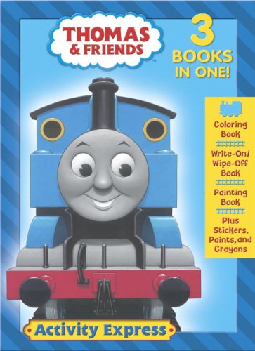 Activity Express (Thomas & Friends) (Tri-Fold Coloring Book): Golden ...