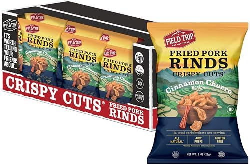Amazon.com: Field Trip Crispy Cuts Pork Rinds, Keto Snack, High Protein ...