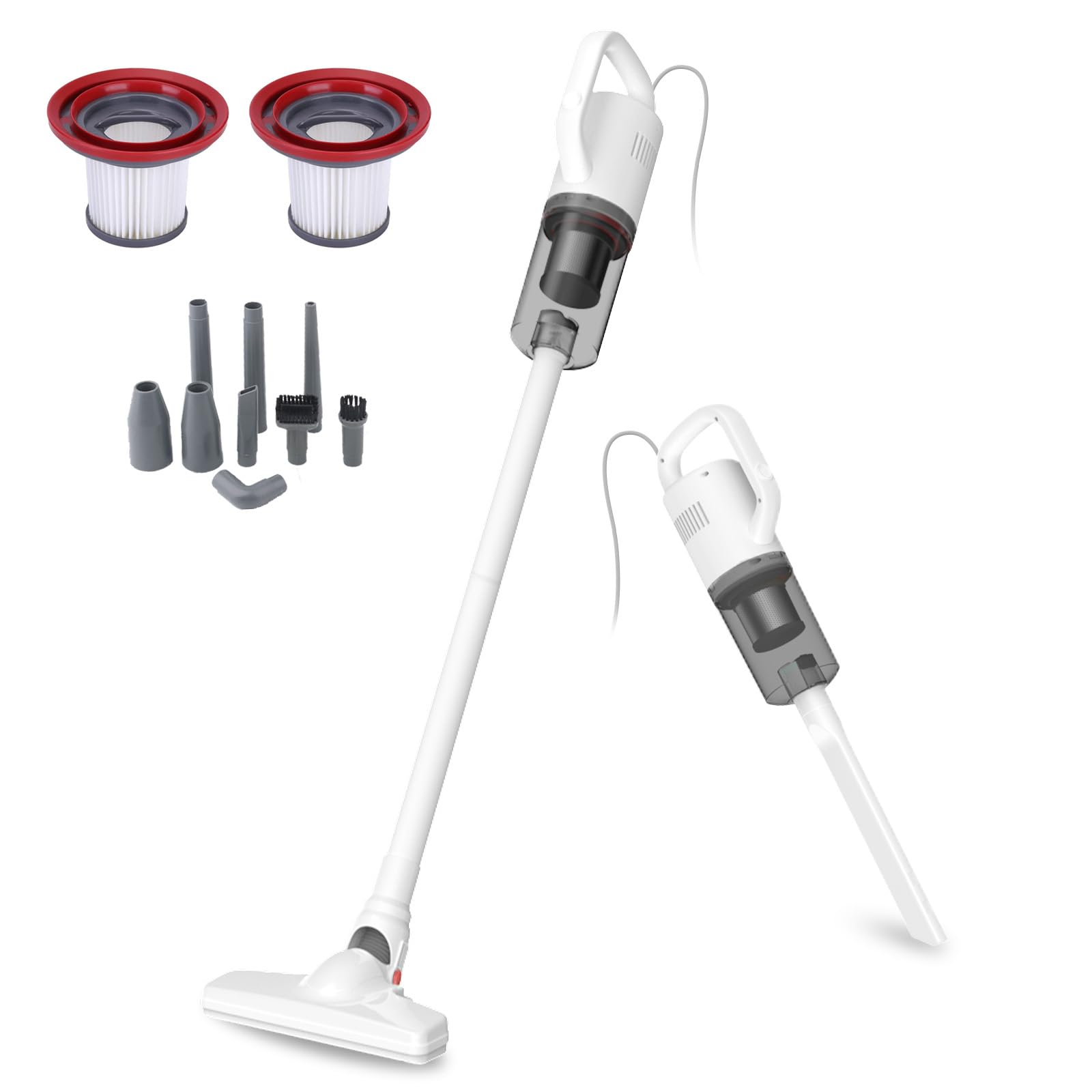 Amazon.com - KEROMEE Stick Vacuum Cleaner, Corded Handheld Vacuum ...