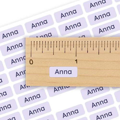 Amazon.com: Mini Name Labels (175) - Custom Personalized Name Labels ...