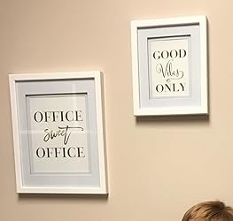 Amazon.com: Office Sweet Office Sign, Office Gold Foil Wall Art Print ...