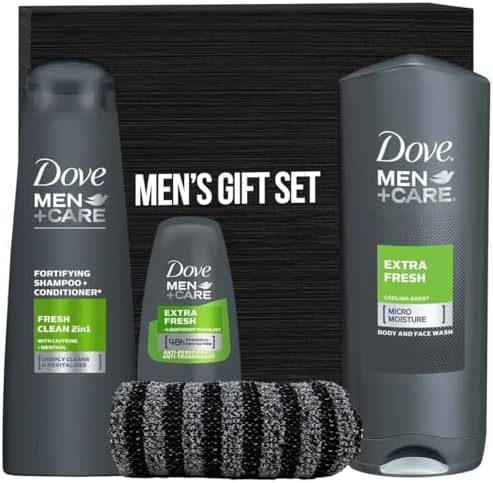 Amazon.com : DOVE MEN + CARE Limited Edition Men's Holiday Grooming ...