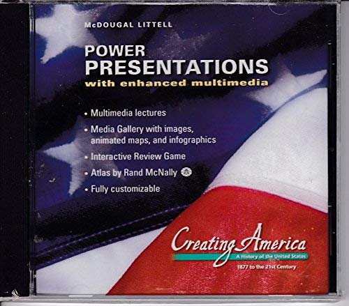 McDougal Littell Creating America: Power Presentations 05 Grades 6-8 ...