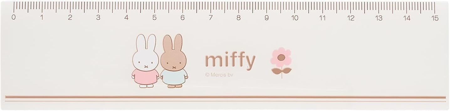 Amazon | ミッフィー 定規 15cm 10個パック MF803-10P | 定規 | 文房具・オフィス用品