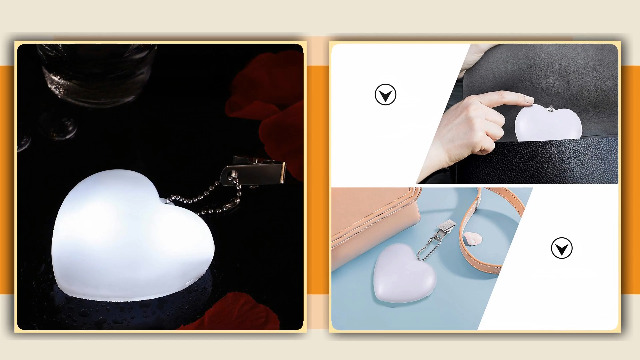 Watch Purse heart LED Light Sensor Activated Handbag Lamp on Amazon Live