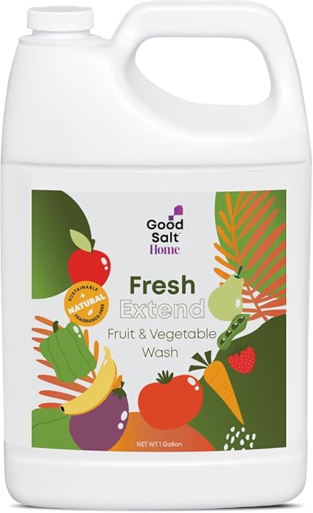 Amazon.com: Good Salt Home Fresh Extend Fruit and Vegetable Wash ...
