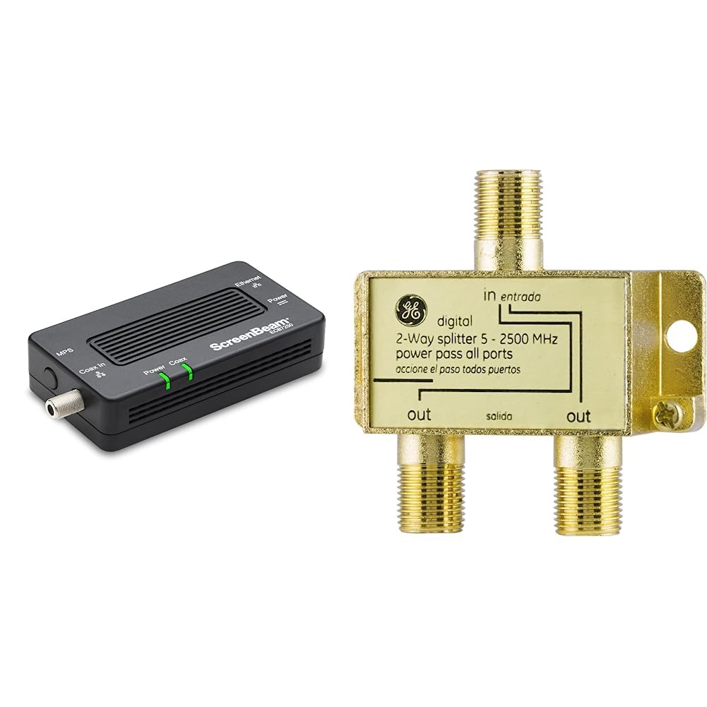 Amazon.com: ScreenBeam Bonded MoCA 2.5 Network Adapter for Highest ...