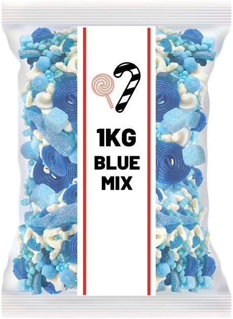 1kg Blue Pick and Mix Sweets : Amazon.co.uk: Grocery
