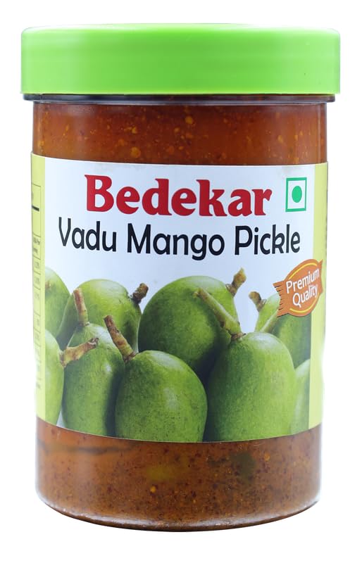 Bedekar Vadu Mango Pickle 400g Jar – Baby Mango Achar, South Indian ...