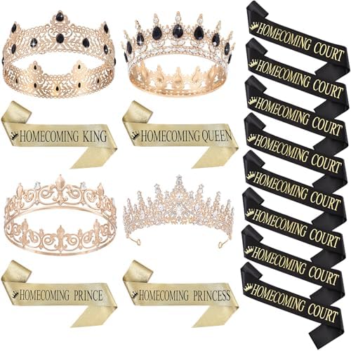 Amazon.com : Saintrygo 16 Pcs Halloween Homecoming King and Queen ...