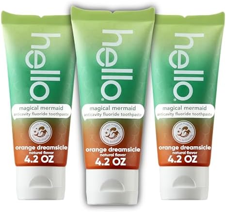 Amazon.com : hello Kids Fluoride Toothpaste Variety Pack, Includes a ...