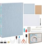 WEBEEDY 6 Set Bookbinding Kit for Adults DIY Japanese Stab Binding Notebook Book Making Kit DIY ...