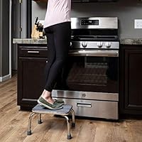 Amazon.com: DMI Step Stool with Handle and Non Skid Rubber Platform ...