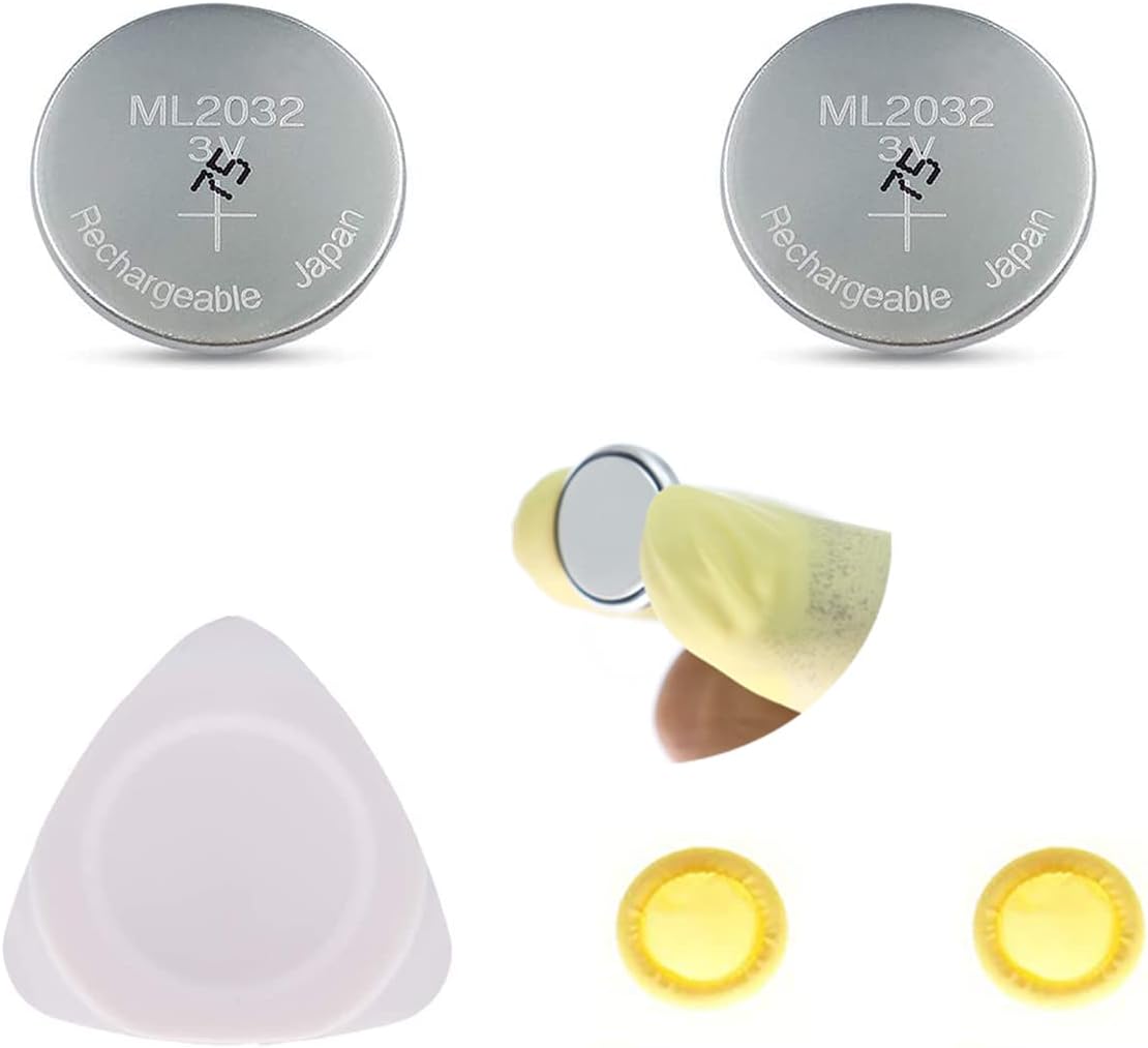 Amazon.com: Datyriu 2 pc Maxell ML2032 ML 2032 3v Rechargeable Lithium ...