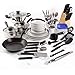 Amazon.com: Gibson Home Essential Total Kitchen 83-Piece Combo Set ...