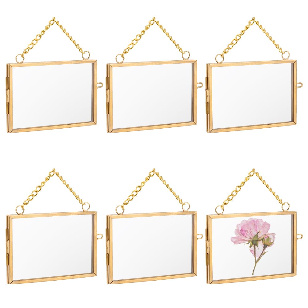 Amazon.com - OLYCRAFT 6Pcs Wall Hanging Mini Photo Frames 2.6x3.7 inch ...