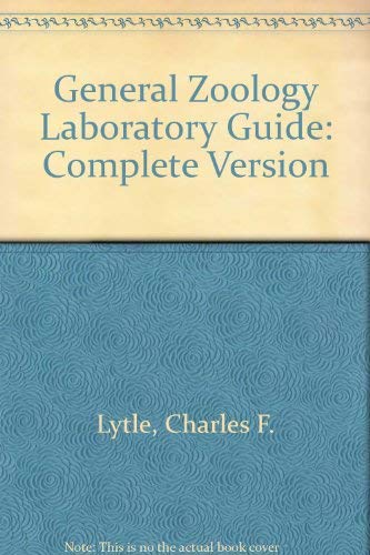 Amazon.com: General Zoology Laboratory Guide: 9780697052094: Lytle ...
