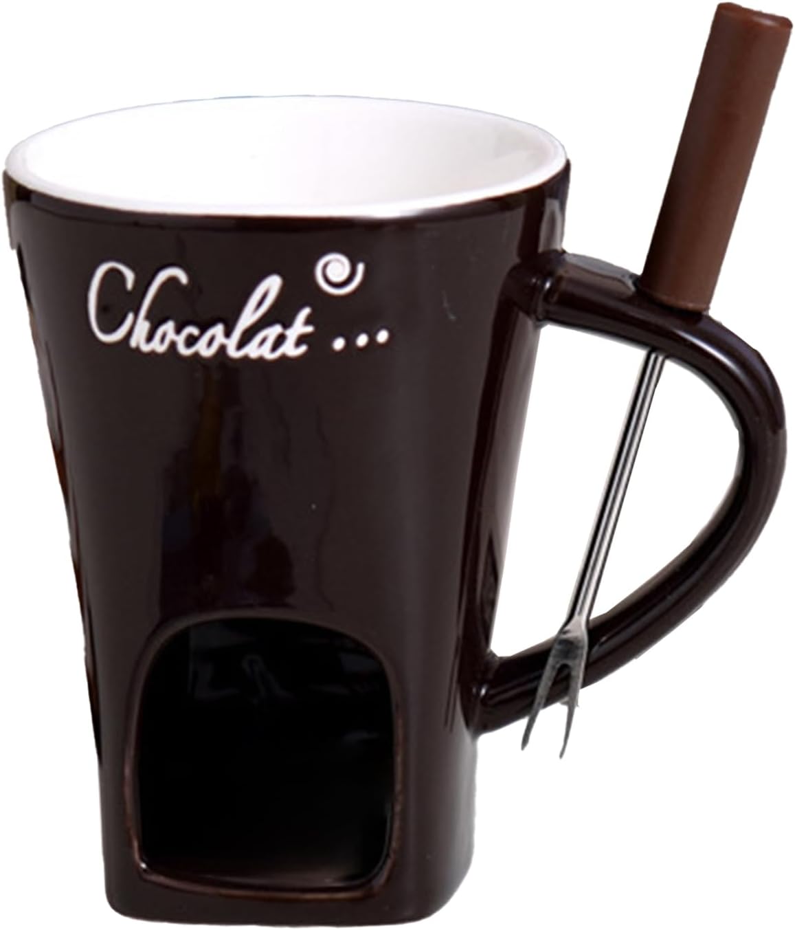 Amazon.com: PJxtal Multi functional ceramic chocolate hot pot cup set ...