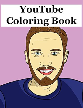 YouTube Coloring Book: A YouTube Color Therapy Book Including YouTube ...