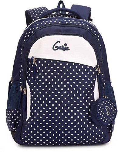 Buy Genie Classic Navy blue 18 inch School Bag (Blue, 30 L) at Amazon.in