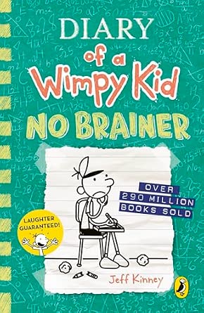 Diary of a Wimpy Kid: No Brainer (Book 18): Kinney Jeff: 9780241618158 ...