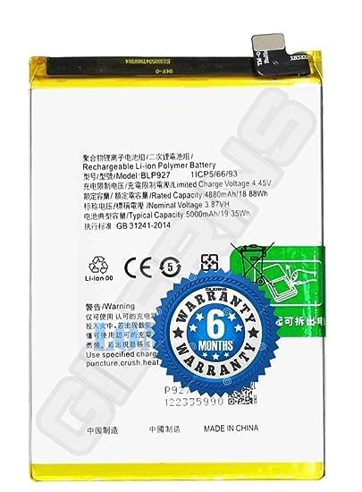 Original BLP927 Battery for Oppo CE 2 Lite 5G CPH2381 Battery with 6 ...