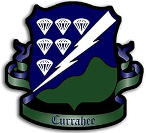 Amazon.com - 506th Infantry Regiment Currahee Logo Sticker (Army ...