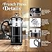 Amazon.com: NOVANIL FRENCH COFFEE KIT, FRENCH PRESS & COFFEE GRINDER ...