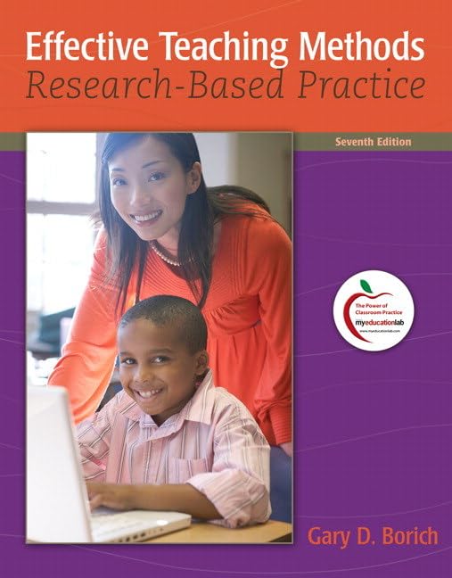 Effective Teaching Methods: Research-based Practice: Borich, Gary D ...