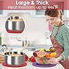 Amazon.com: 6 Pack Silicone Trivets for Hot Pots and Pans, 9" Colorful ...