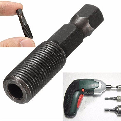 Generic 1/4 inch Hex Shank 8mm Adapter Hex Shank Drill Bit Chuck ...