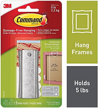 UKDeals Direct® Command Sawtooth Metal Picture Hanger Sticky Nail ...