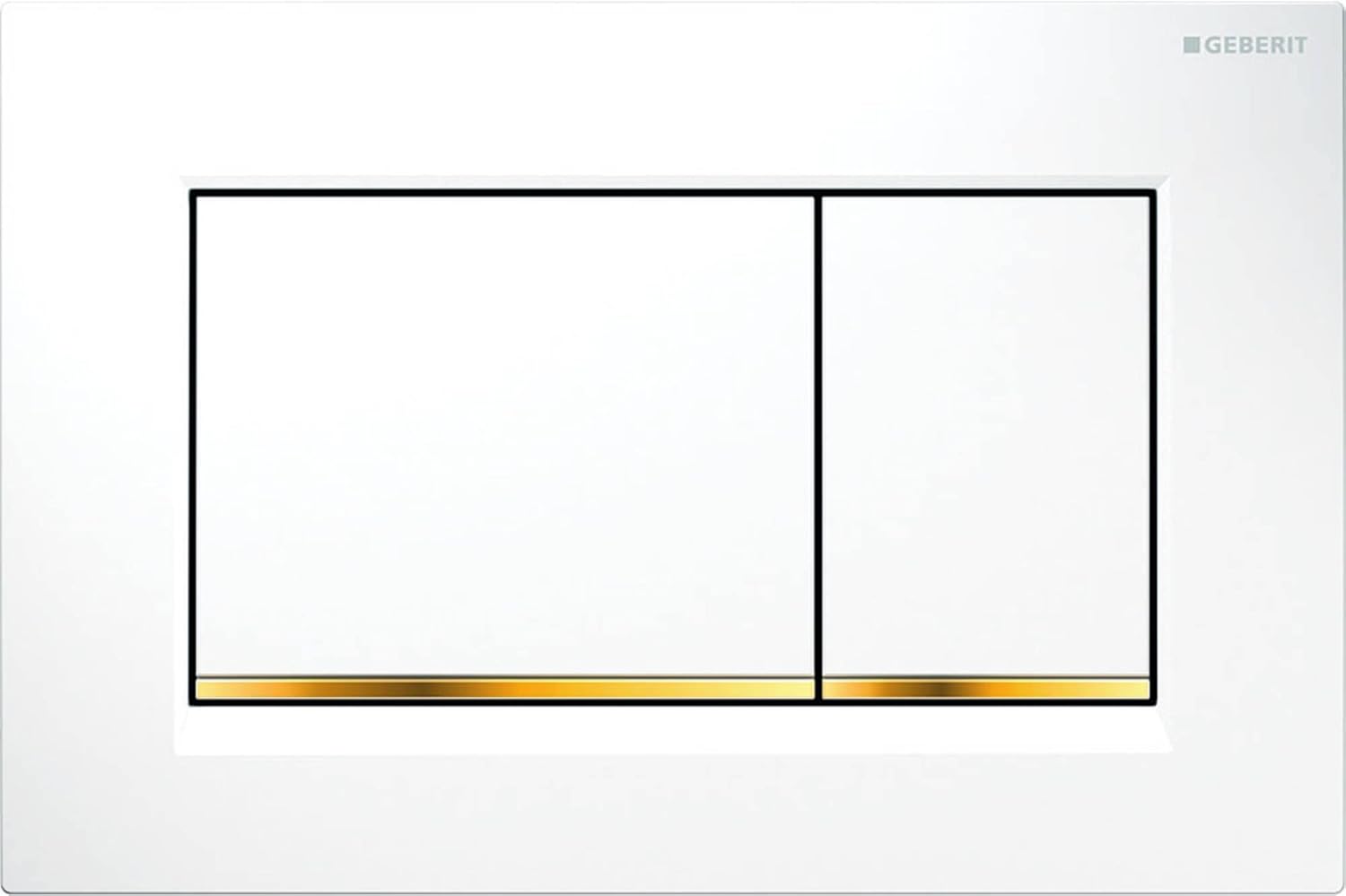 Geberit Push button, white, 115.883.KK.1 : Buy Online at Best Price in ...