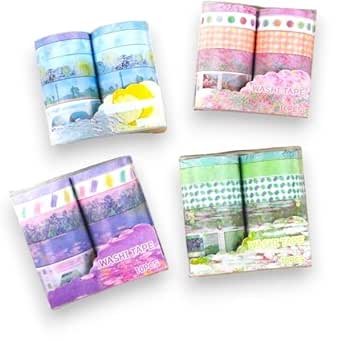 Decorworks Cute Washi Tape Set | Decorative Masking Tapes for Arts, DIY ...