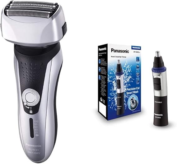 Panasonic Premium ES-RF31 Wet and Dry 4-Blade Electric Shaver for Men ...