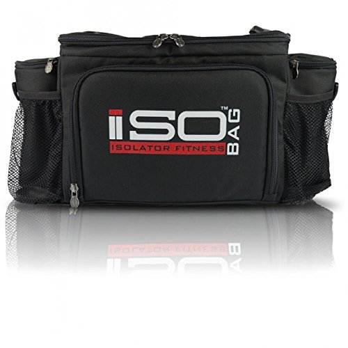 2nd Gen Isobag 6 Meal Management System / Black/Black / Insulated Lunch ...