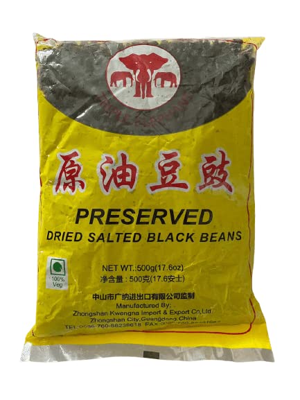 Triple Elephant Preserved Dried Salted Black Beans-500g : Amazon.in ...