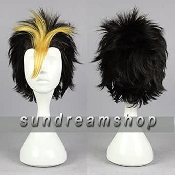 Amazon.co.jp: Cosplay Wig 41275 High Kyuu!! Karasuno High School Yuu ...