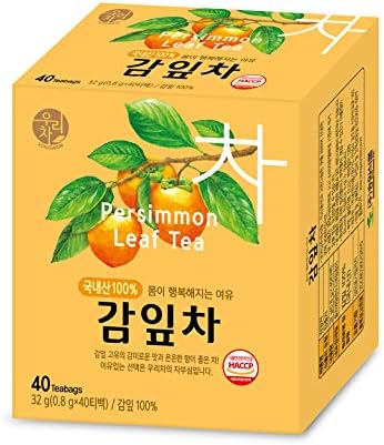 Amazon.com: Songwon Persimmon Leaf Tea 32g 40T Bags : Grocery & Gourmet ...