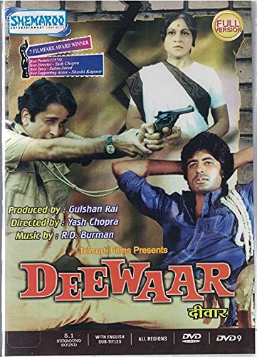 Amazon.com: Deewaar (Brand New Single Disc Dvd, Hindi Language, With ...