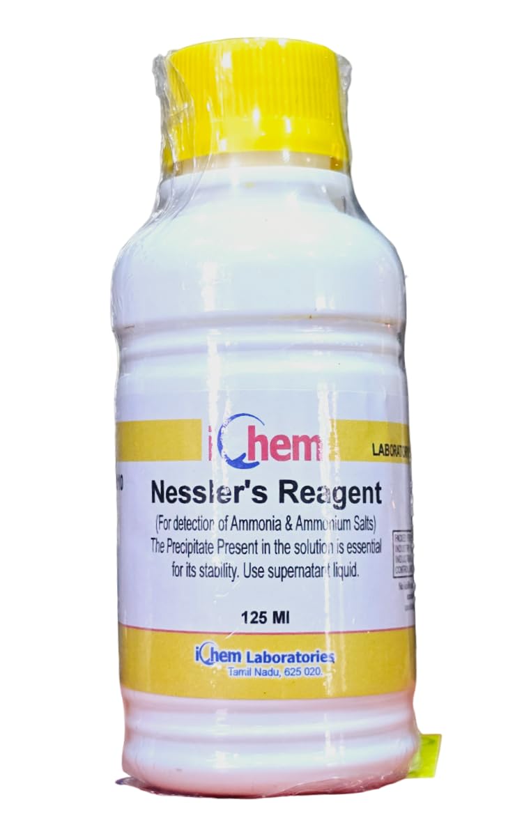 ICHEM Nessler's Reagent (125ML) : Amazon.in: Industrial & Scientific