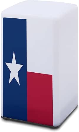 Texas State Flag Small Table Lamp, Minimalist Night Stand Light Lamp ...