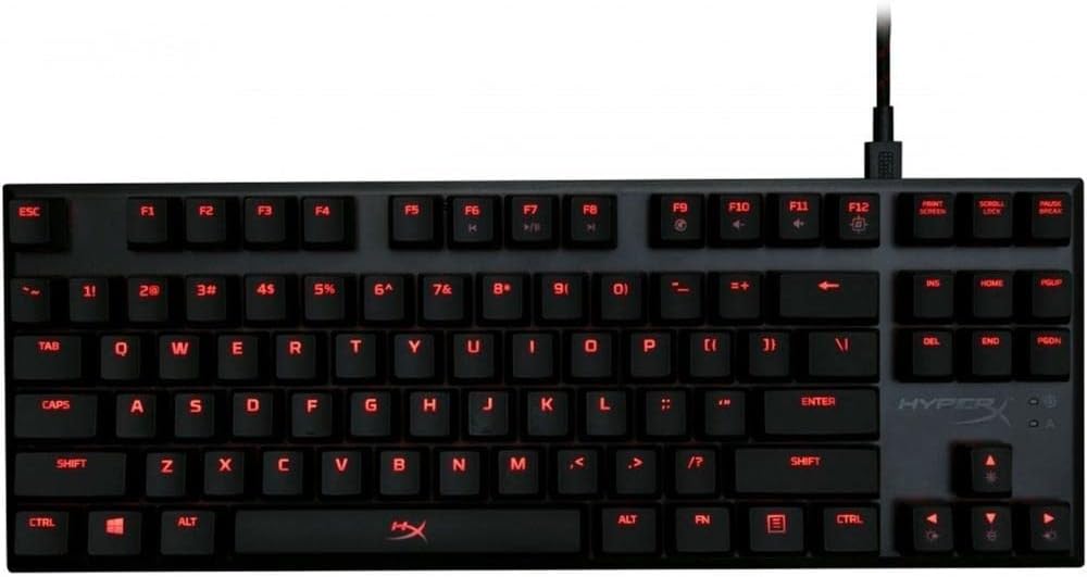 HyperX Alloy FPS Pro Mechanical Gaming Keyboard (US layout), Cherry Red ...