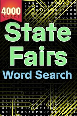 State Fairs Jumbo Word Search Puzzle Book: 200 Themed Puzzles, 4000 ...